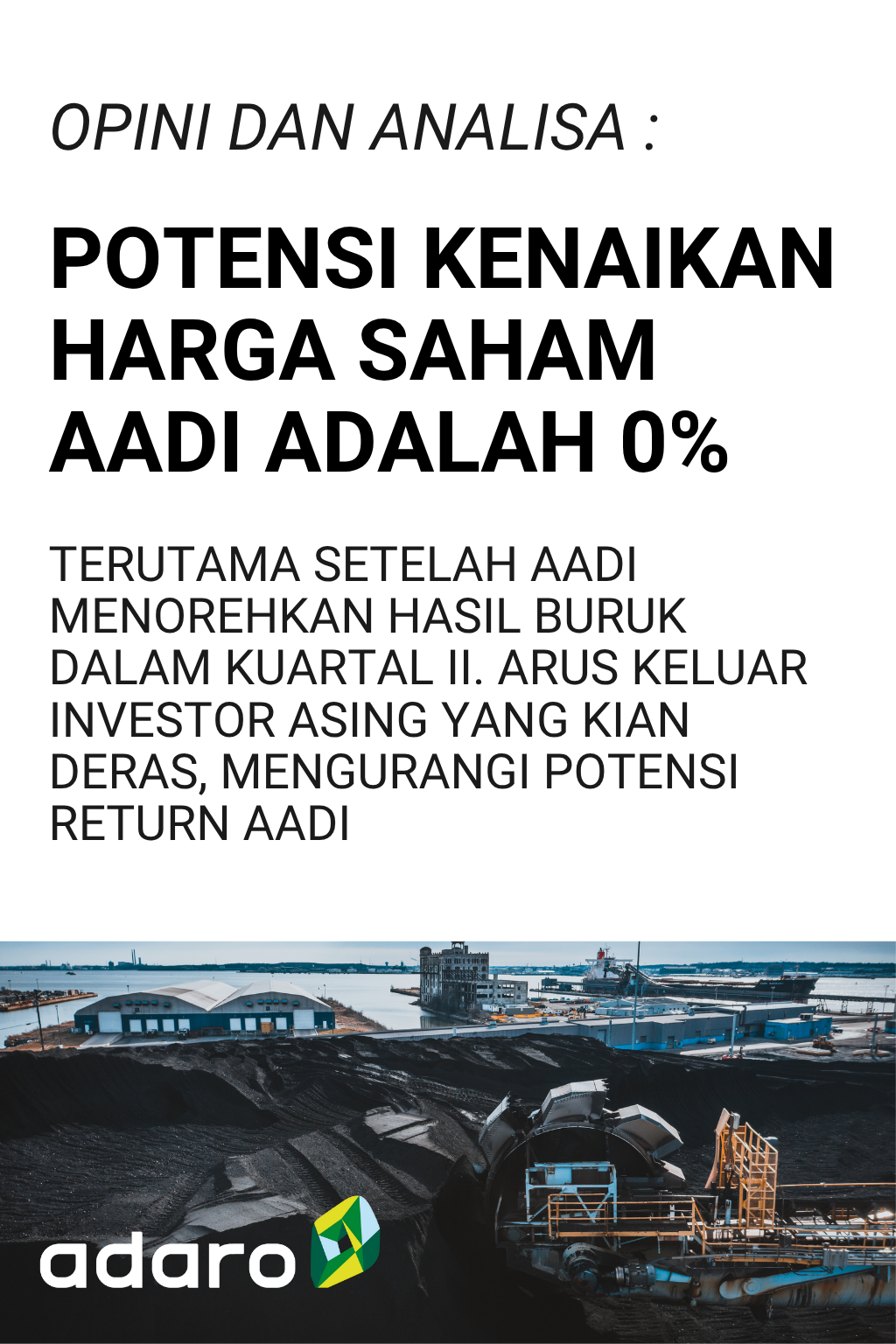 Saham: AADI - PT. Adaro Andalan Indonesia Tbk. | Stockbit