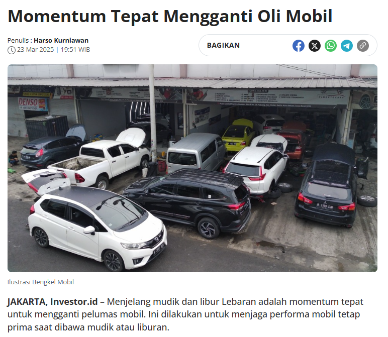 Saham: AUTO - PT. Astra Otoparts Tbk. | Stockbit