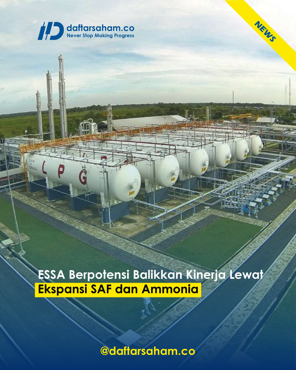 Saham: ESSA - PT. ESSA Industries Indonesia Tbk. | Stockbit