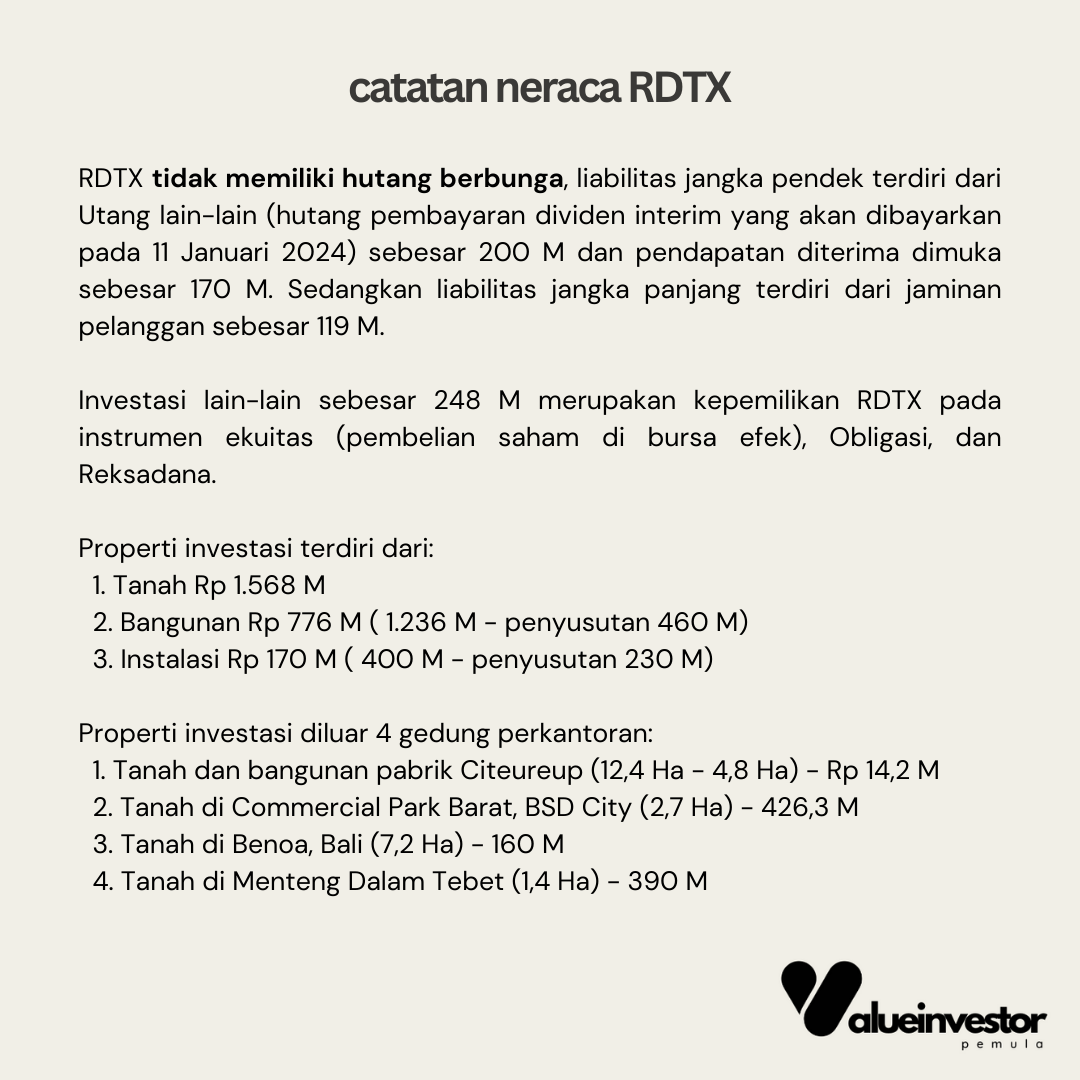 RDTX | Stockbit - Investasi Saham Bersama Komunitas Saham Terbesar di ...