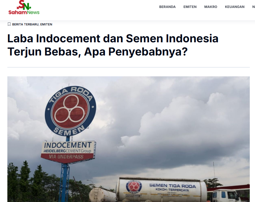 Saham: SMGR - PT. Semen Indonesia (Persero) Tbk. | Stockbit