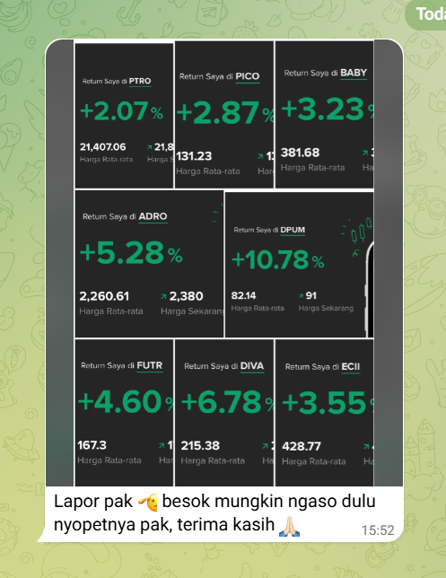 Saham: BABY - PT. Multitrend Indo Tbk. | Stockbit