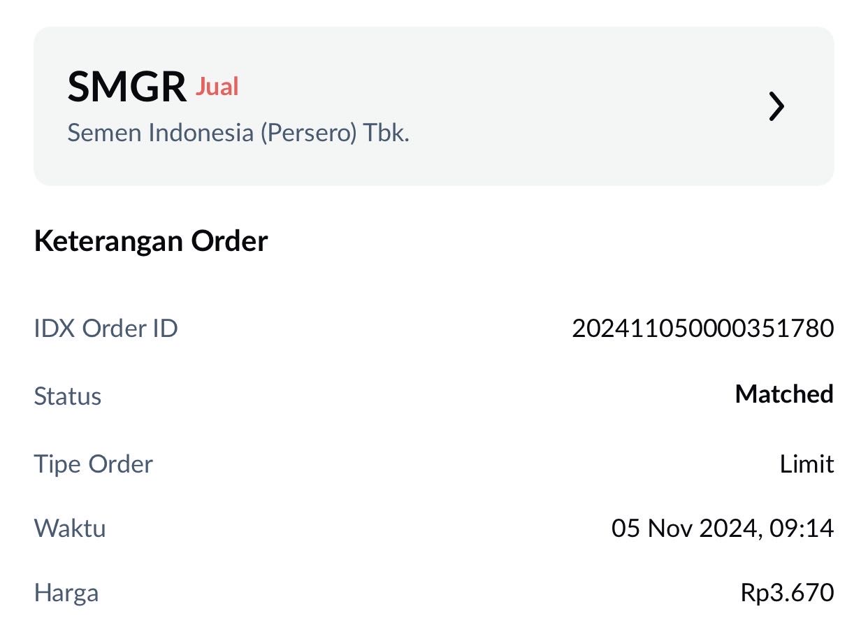 Saham: SMGR - PT. Semen Indonesia (Persero) Tbk. | Stockbit
