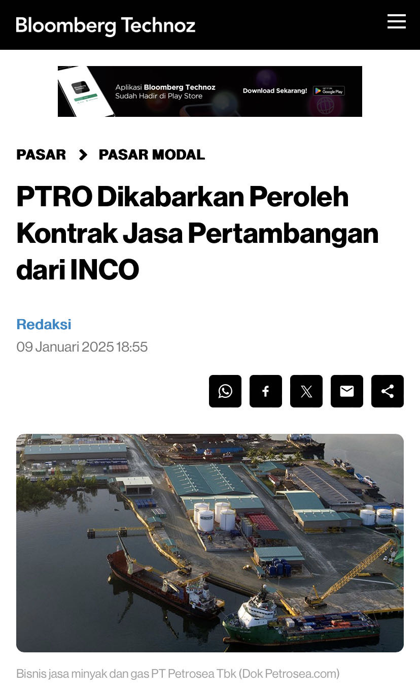 Saham: INCO - PT. Vale Indonesia Tbk. | Stockbit