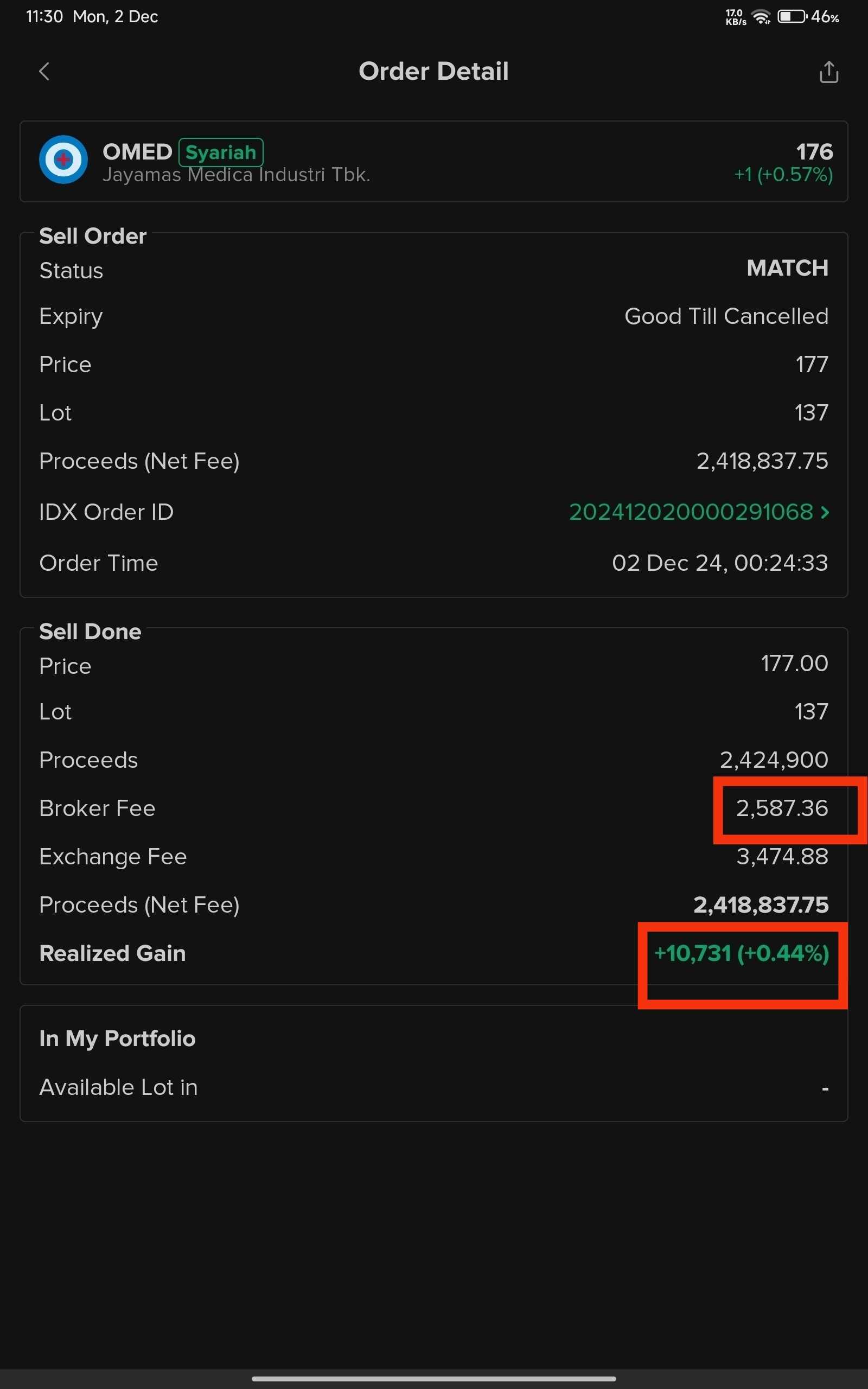 Saham: OMED - PT. Jayamas Medica Industri Tbk. | Stockbit