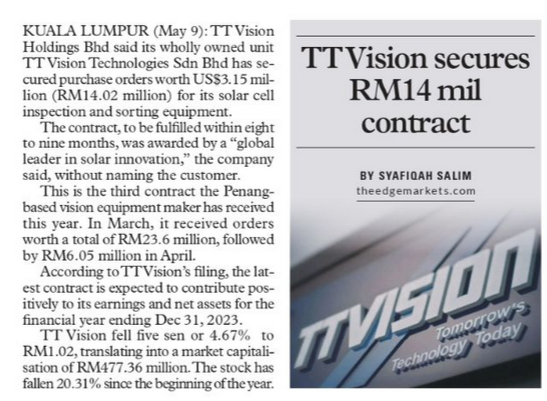 Saham: KLSE-TTV - PT. Tt Vision Holdings Berhad | Stockbit
