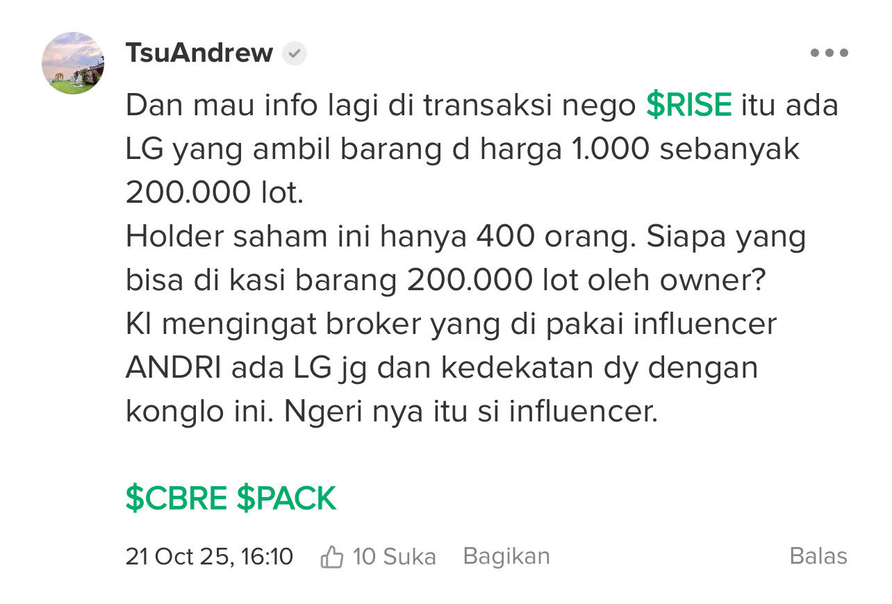Tsu Andrew (TsuAndrew) on Stockbit | Stockbit - Investasi Saham Bersama ...