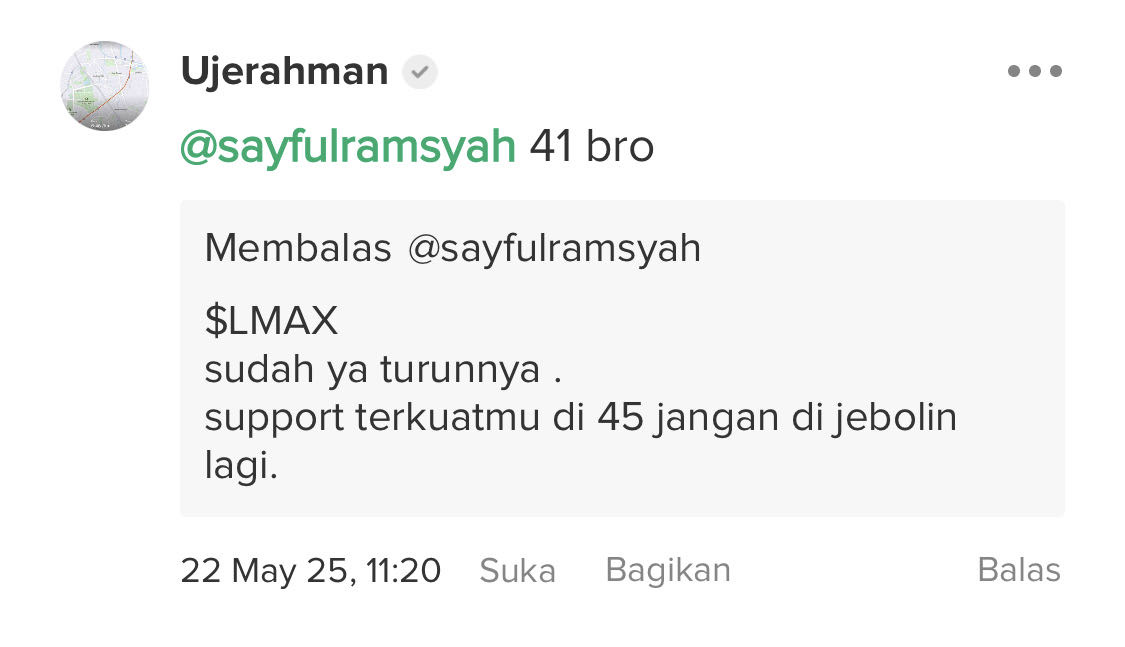 Saham: LMAX - PT. Lupromax Pelumas Indonesia Tbk. | Stockbit