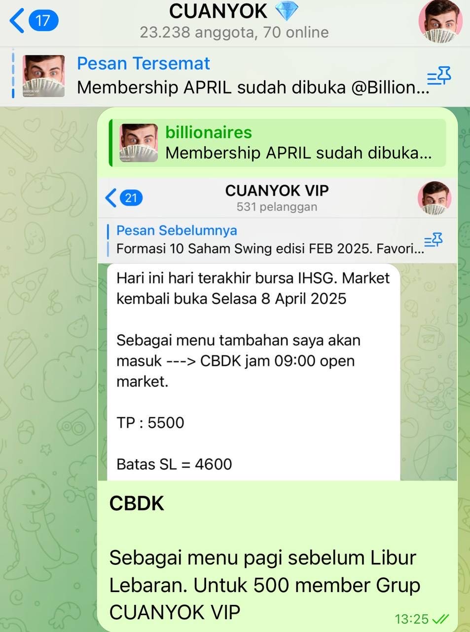 Saham: CBDK - PT. Bangun Kosambi Sukses Tbk | Stockbit