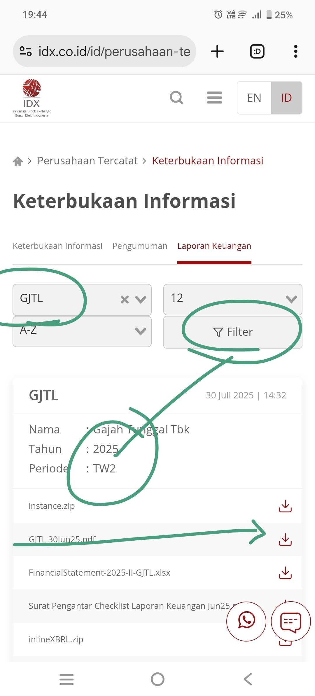 Saham: GJTL - PT. Gajah Tunggal Tbk. | Stockbit