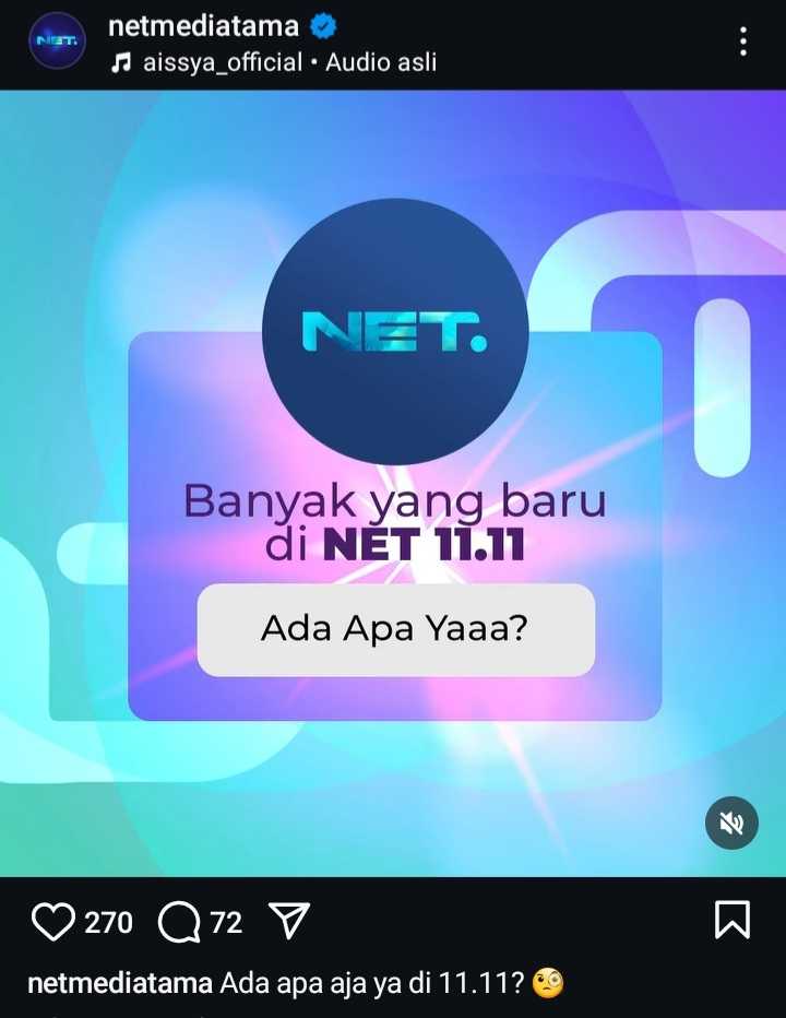 Saham: NETV - PT. Net Visi Media Tbk. | Stockbit
